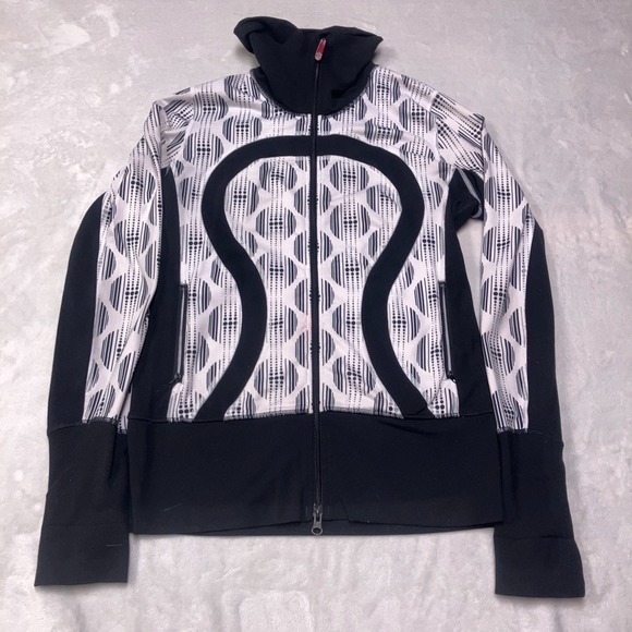 lululemon athletica | Tops | Vtg Lululemon Scuba Funnelneck Womens 8 ...